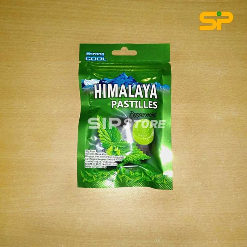 Jual HIMALAYA PASTILES / Permen Jelly / Peppermint Candy 25gr di Seller ...
