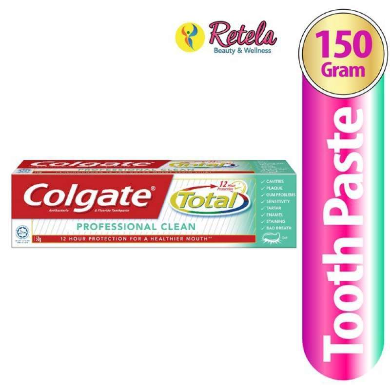 Jual Colgate Toothpaste Total Pro Clean Gel 150G di Seller Sariayu ...