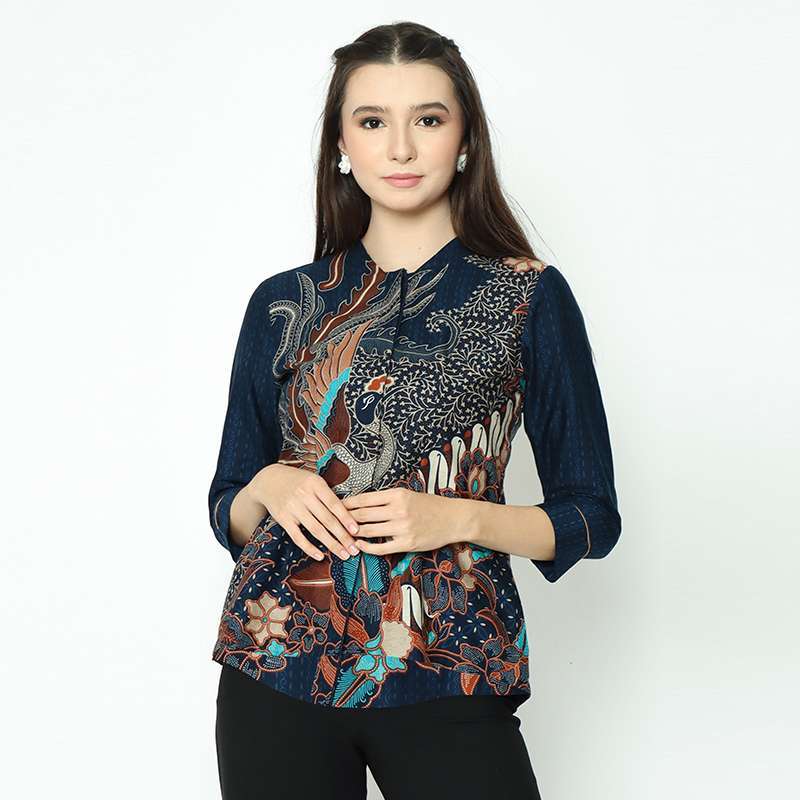 Promo Adinata Batik Amy Blouse Batik Wanita Diskon 28% di Seller ...