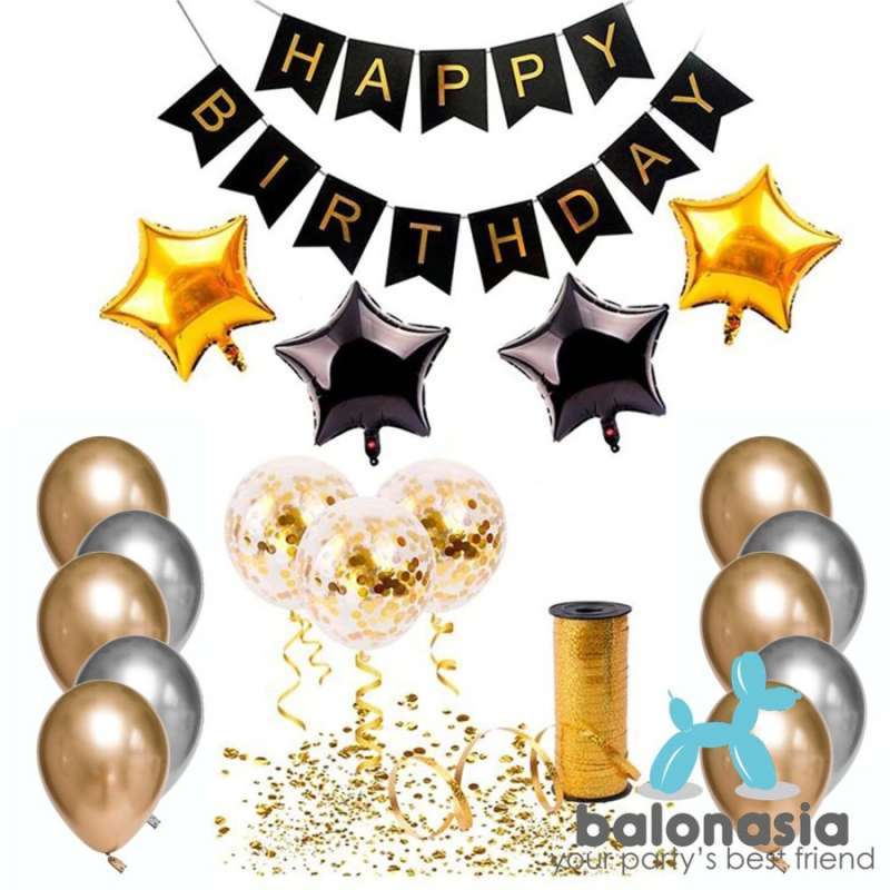 Jual Balon Ultah Hitam 💯 Harga Murah & Kualitas Terbaik Mei 2026