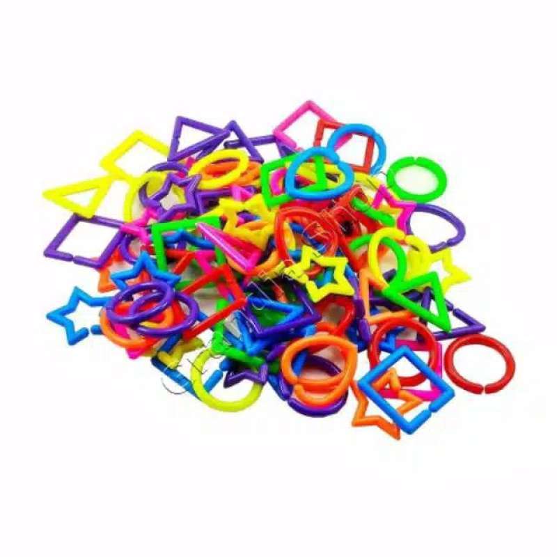 Promo MAINAN EDUKASI ANAK - CREATIVE LEGO RANTAI GEOMETRY - MERONCE ...