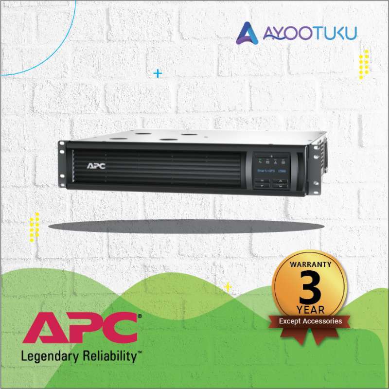 Jual APC Smart-UPS 1500VA, Rack Mount, LCD 230V with SmartConnect Port | SMT1500RMI2UC - Mu di ...