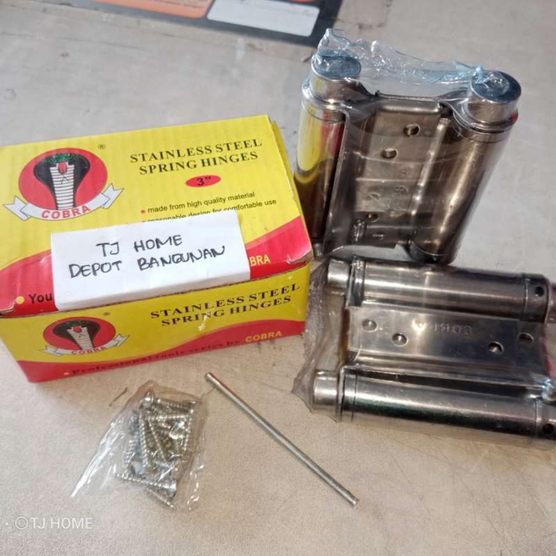 Jual Engsel Koboi COBRA 3 Inchi Engsel Pintu 2 Arah COBRA di Seller ...