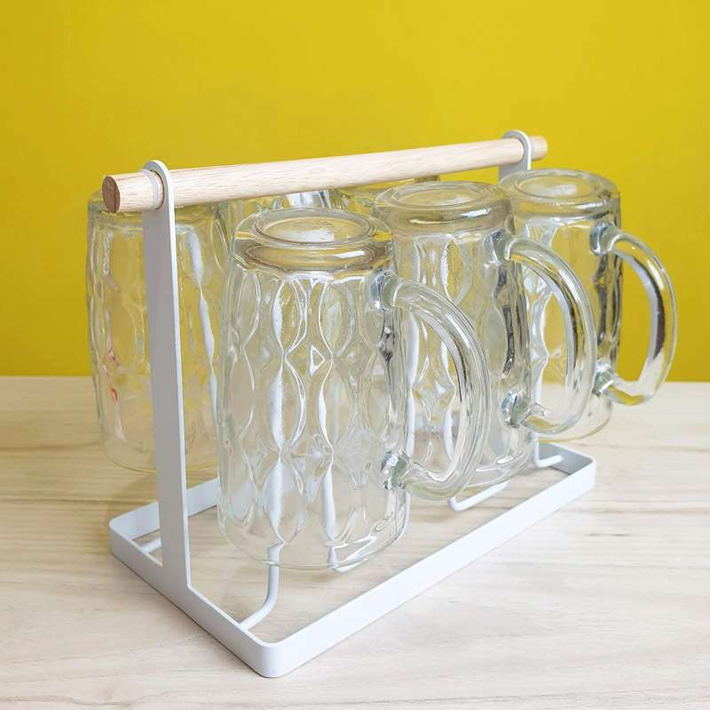 Jual Rak Gelas Organizer Dapur Serbaguna Minimalis Rak Dapur Tempat ...