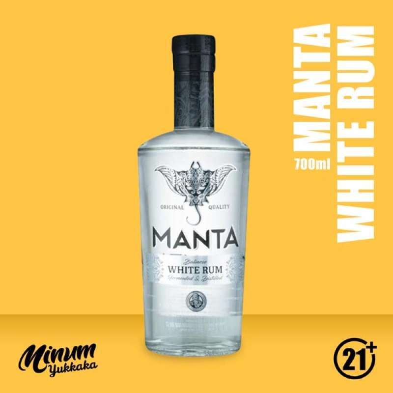 Jual Manta White Rum 700ml di Seller Minum Yuk Kaka - Kota Bekasi, Jawa ...