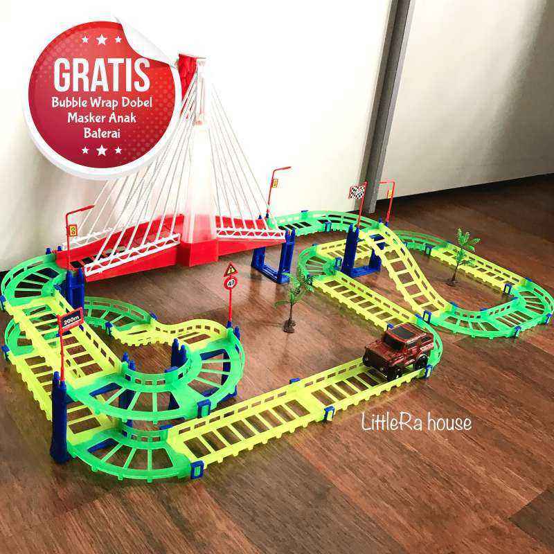 Jual Glow Track | Mainan Mobil Mobilan Dilengkapi Dengan Jalan | Mobil ...