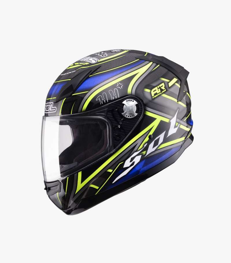 Jual Helmet Motor Cross Full Face AF-1 A++ Include Backup Components ...