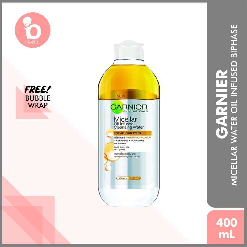Jual Garnier Micellar Cleansing Water Yellow Biphase 400 ml di Seller ...