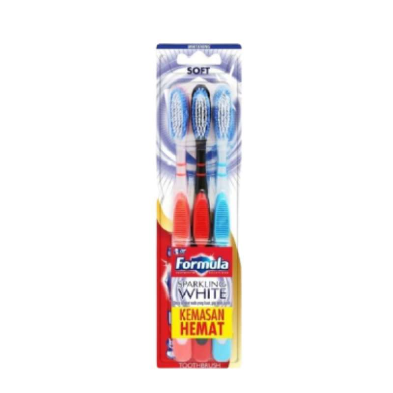 Jual Formula Sparkling White Soft Tooth Brush Sikat Gigi 3s Di Seller ...