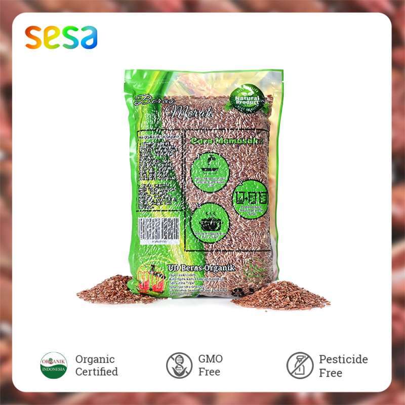 Jual UD Beras - Varietas Merah Organik 1 kg di Seller Sesa Official ...