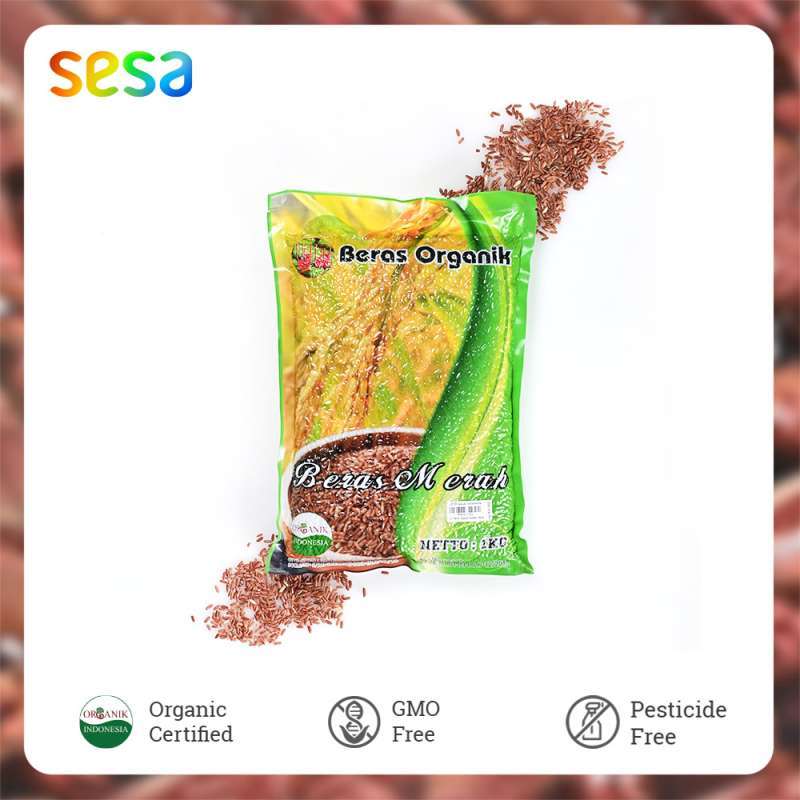 Jual UD Beras - Varietas Merah Organik 1 kg di Seller Sesa Official ...