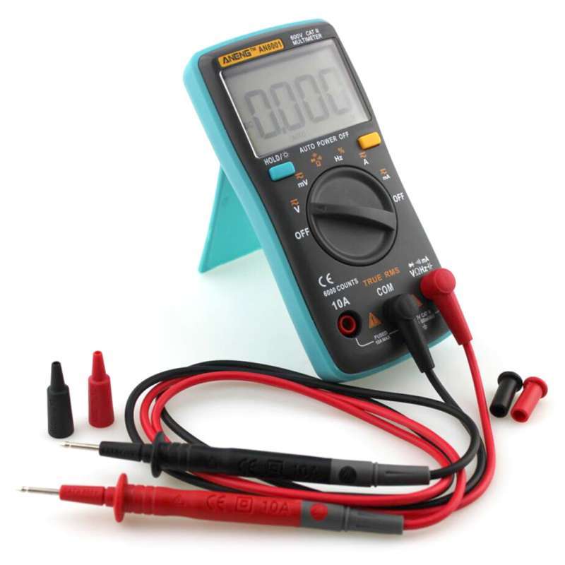 Jual Pocket Digital Multimeter Volt Resistance Capacitance Frequency ...