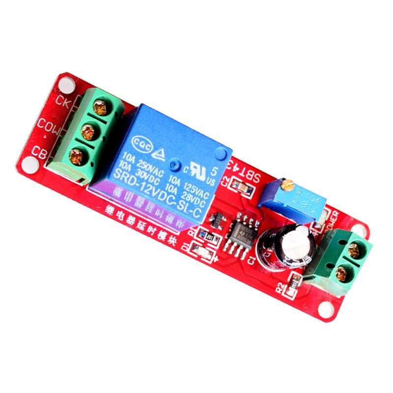 Jual NE555 DC 12V Delay Timer Switch Adjustable Module 0 to 10 Second ...