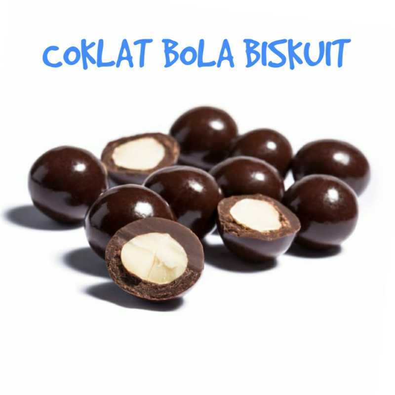 Promo Coklat Bola / Cokelat Isi Biskuit / Chocolate Biscuit Ball 500 ...