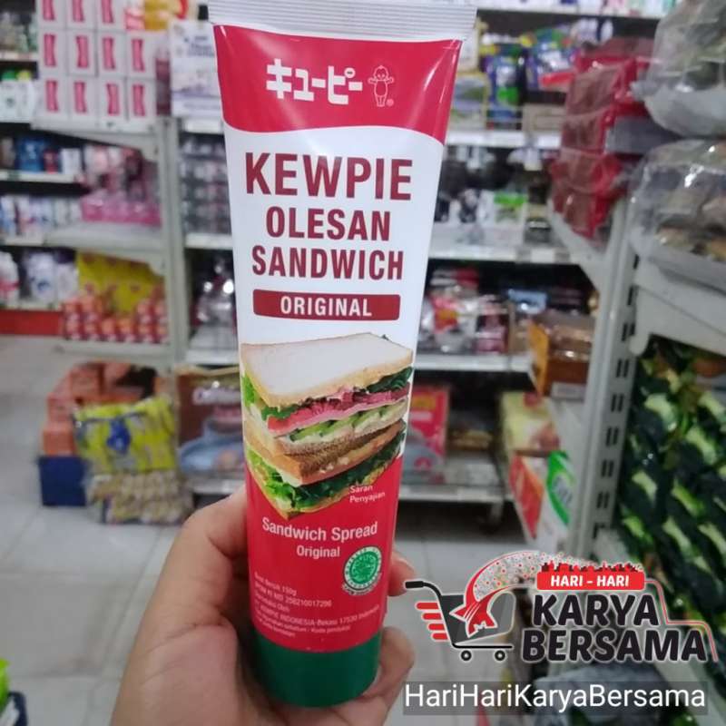 Jual KEWPIE SELAI OLESAN SANDWICH ORIGINAL 150GR di Seller ...