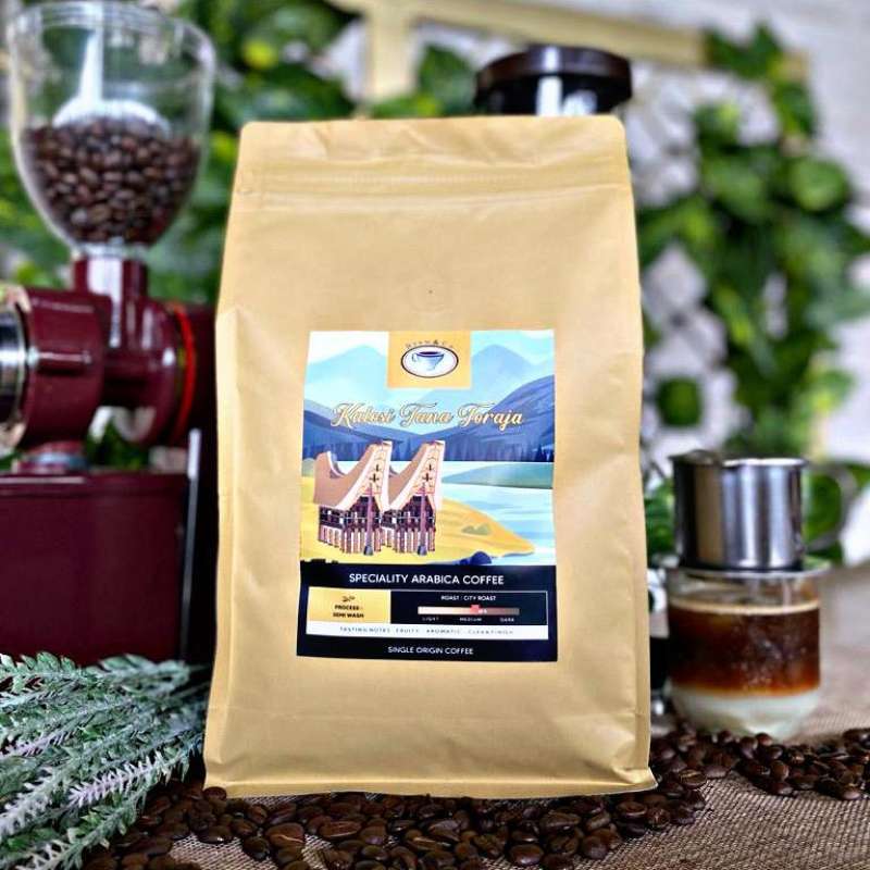 Jual Brew&Co Kopi Kalosi Toraja Coffee Beans Arabica Biji Kopi 1000 gr ...