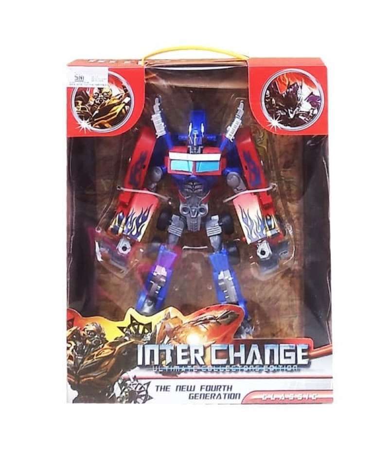 Jual MAINAN HOBI ROBOT INTERCHANGE TRANSFORMER BERUBAH JADI MOBIL di ...