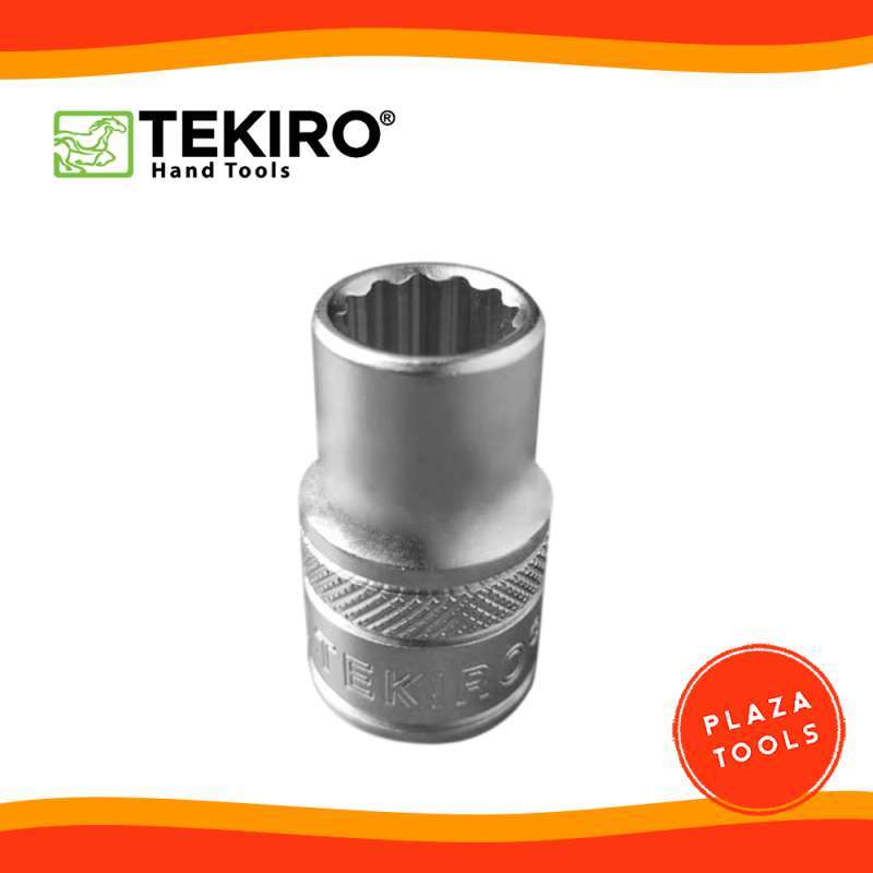 Jual Mata Kunci Sok 8 mm 12PT 1/2 TEKIRO Hand Socket Sock 8mm 12 PT di Seller Plaza Tools ...