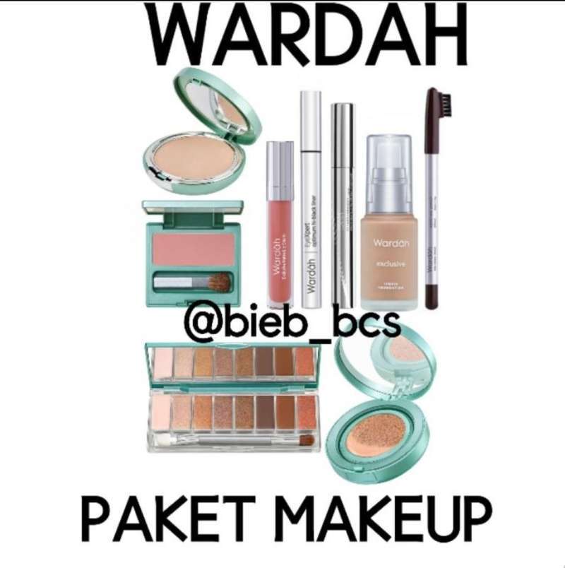 1 Set Alat Make Up Wardah Murah | Saubhaya Makeup