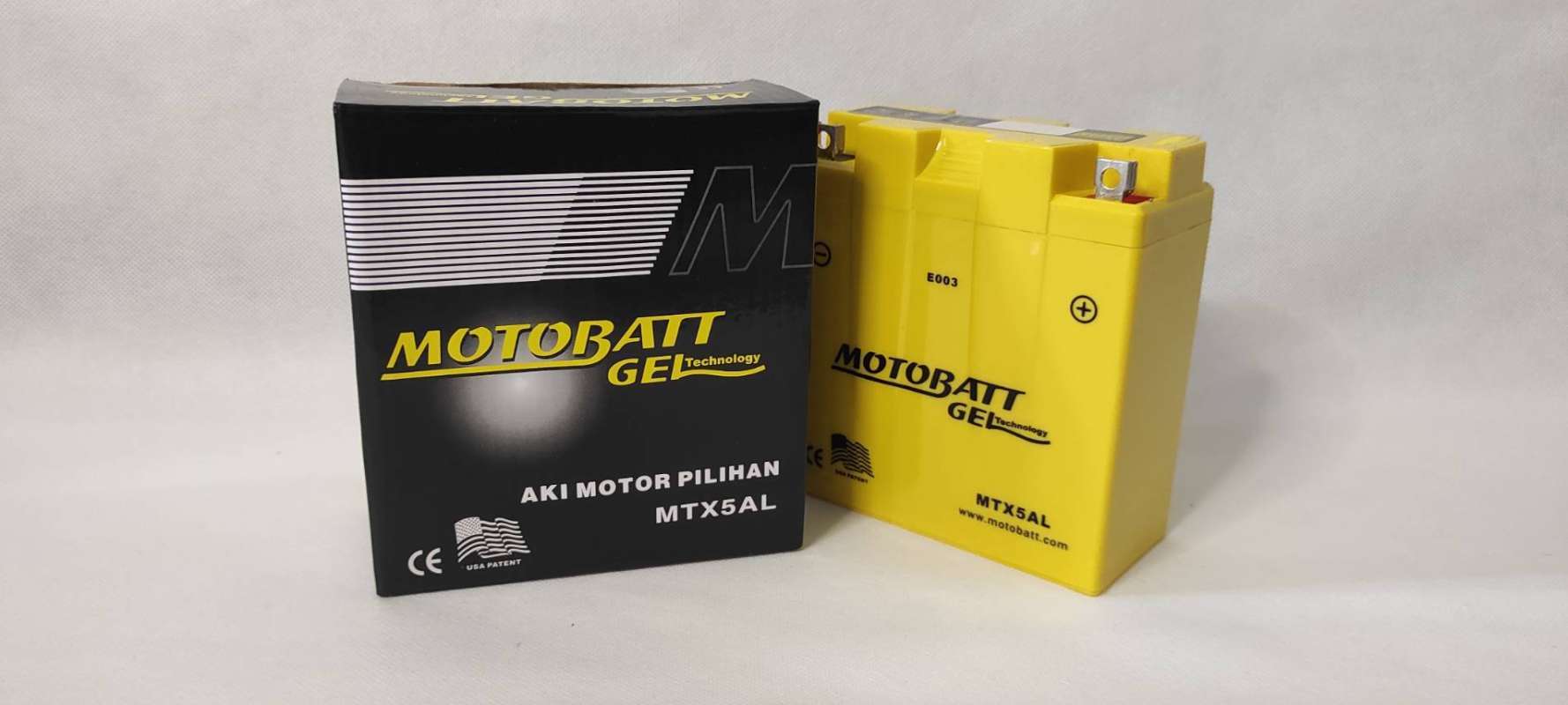 Jual Aki Motor YAMAHA Mio model awal, RX-Z,RX-R, Mio Sporty Mottobat MTX5AL di Seller Rafi ...