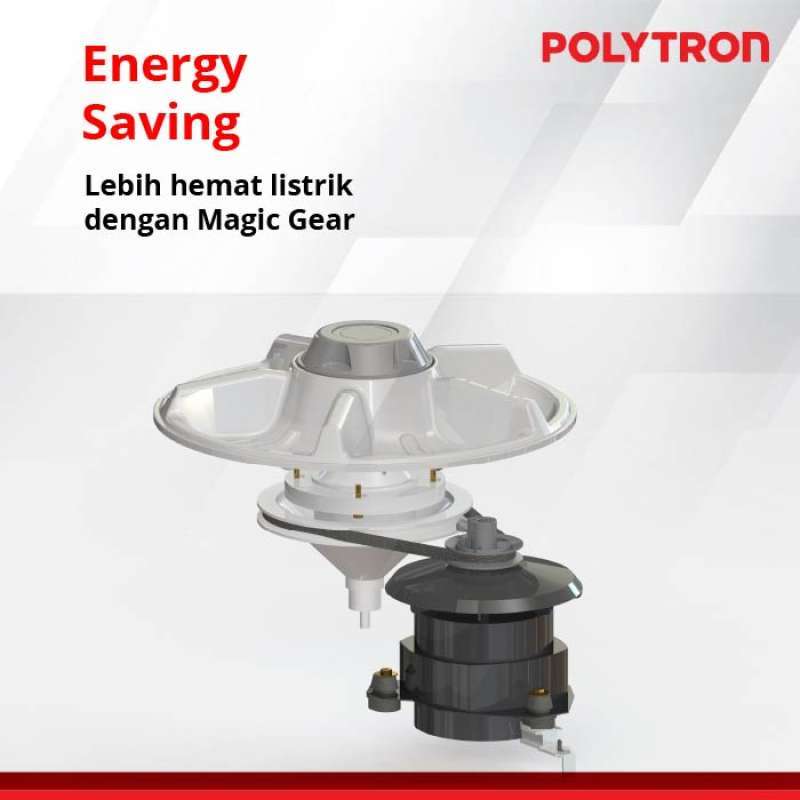 Promo Mesin Cuci Polytron Primadona Samba 2 Tabung 9,5kg Pwm 951r ...
