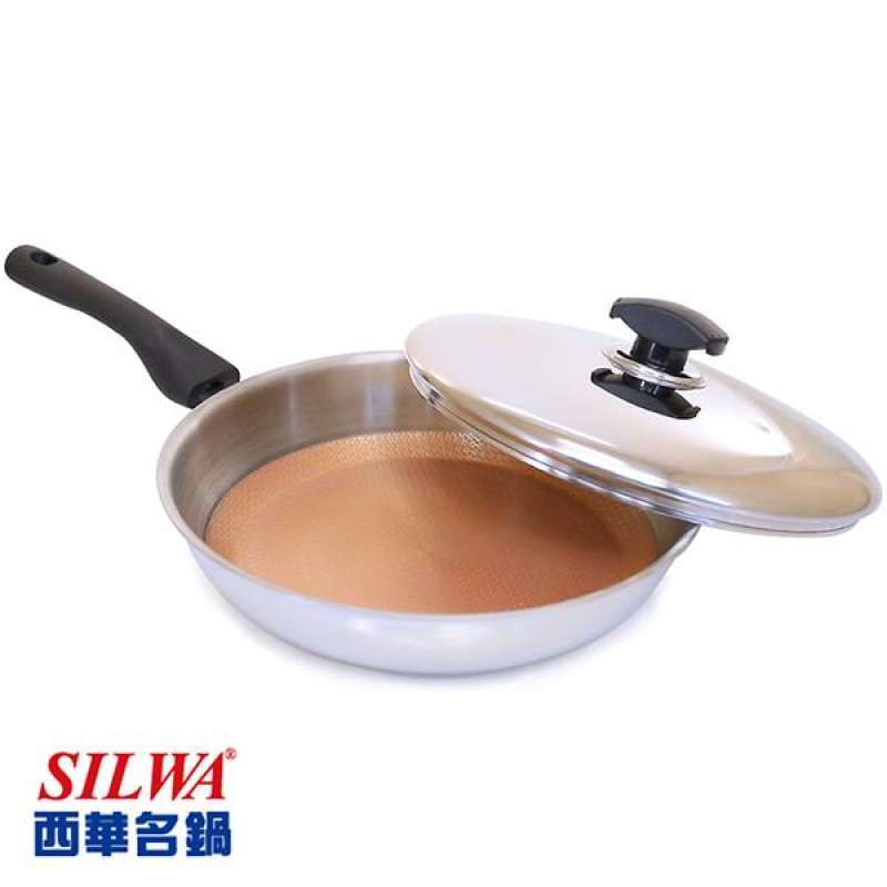 Jual [] WEST SILWA perspective honeycomb platinum does not stick pan 30cm (stainless steel cap ...