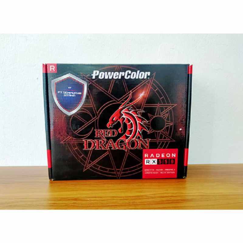 Jual Vga Powercolor Rx550 4gb Ddr5 128bit Red Dragon Di Seller Hoki ...