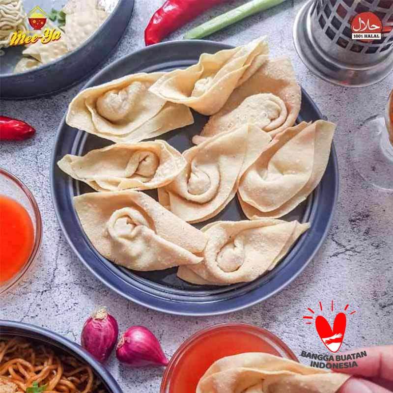 Jual PANGSIT GORENG & Saos Cocol Khas MeeYa Frozen Isi 5 di Seller Mie ...