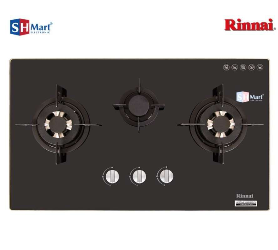 Jual KOMPOR TANAM RINNAI RB 713N.GB / KOMPOR TANAM RINNAI 3 TUNGKU 713NGB (MEDAN) di Seller ...