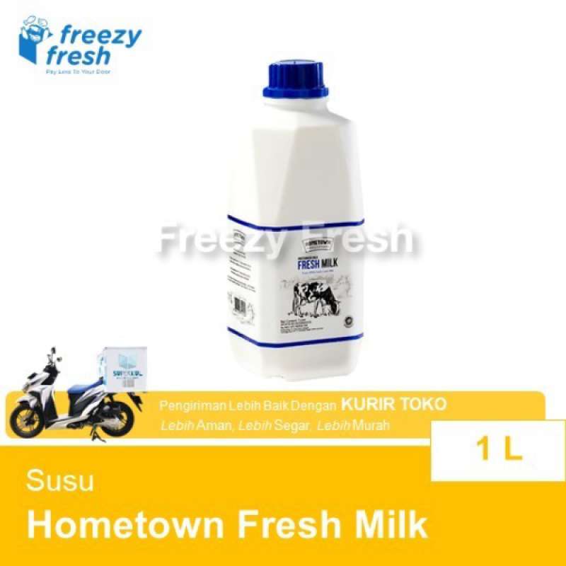 Jual Fresh Milk by Hometown, Warna 1 Liter di Seller Freezy Fresh ...
