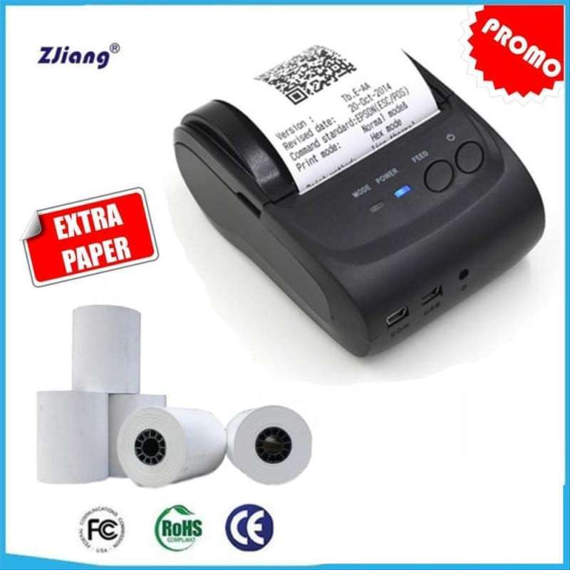 Promo Mesin Printer Bluetooth Mini HP / Printer mini untuk HP Cetak ...