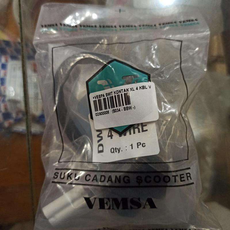 Jual Vemsa Switch Kontak 4 Kabel di Seller MR.SPAREPART - Dayeuhkolot, Kab. Bandung | Blibli