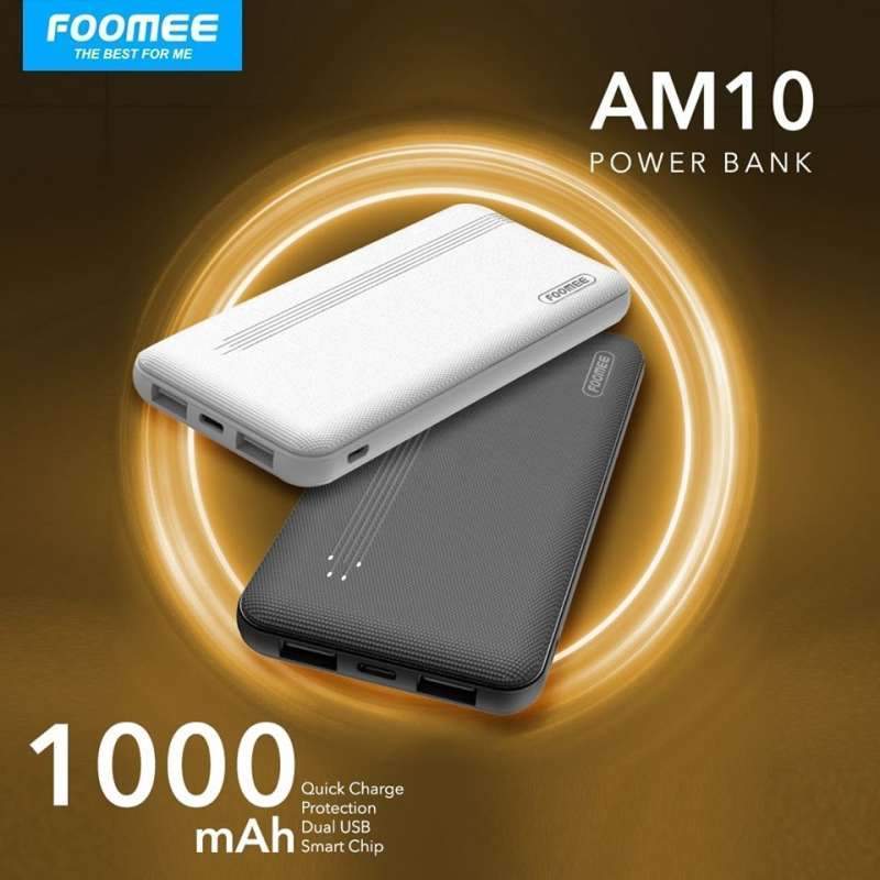Jual Foomee AM10 Powerbank 10.000 mAh di Seller Sinergi Cell - Sinergi ...