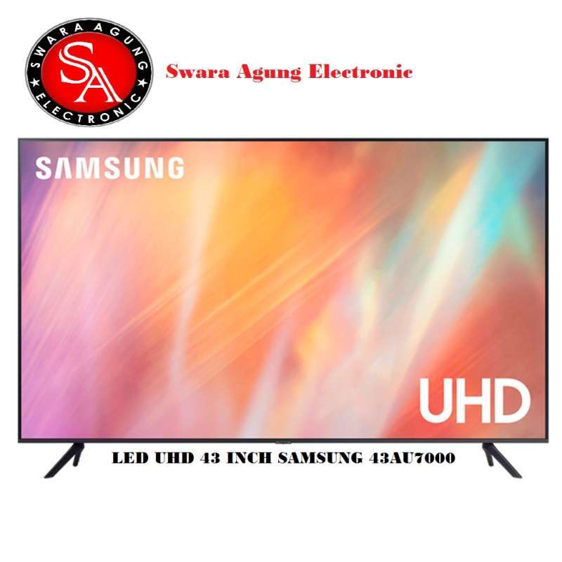 Promo Samsung 43CU7000 Crystal UHD 4K Smart LED TV [43 Inch] NEW 2023 ...