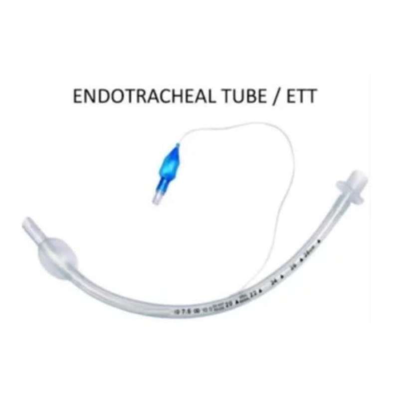 Jual ♏ Onemed Endotracheal Tube Ett Uk 6.5 Endo Tracheal With Cuff Non ...