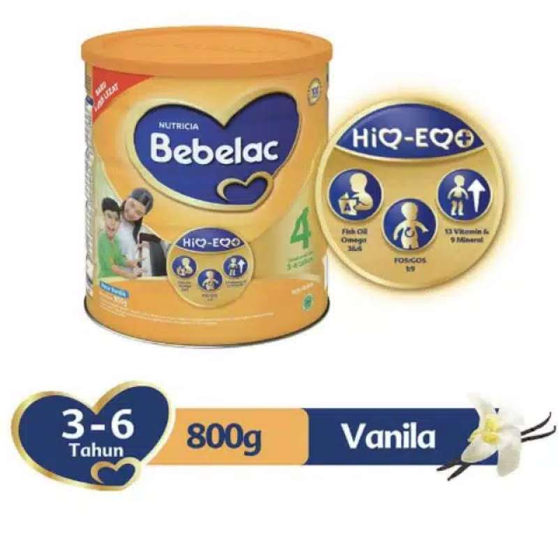 Promo Bebelac 4 Vanila [800 G] Diskon 5% Di Seller Supremesusu ...