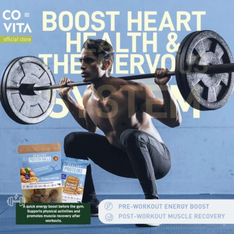 Jual Covita Healthy Protein Bars Box - Mixed Box (10pcs) Di Seller ...