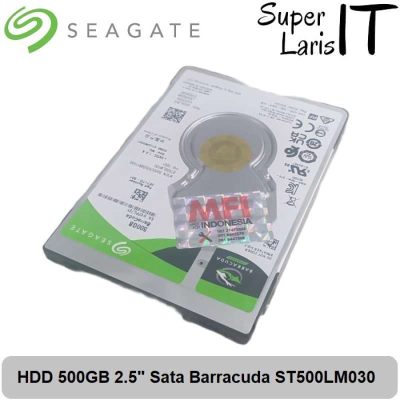 Jual Hdd 500gb 2,5 Sata Seagate Barracuda St500lm030 - Resmi Di Seller Super Laris It ...