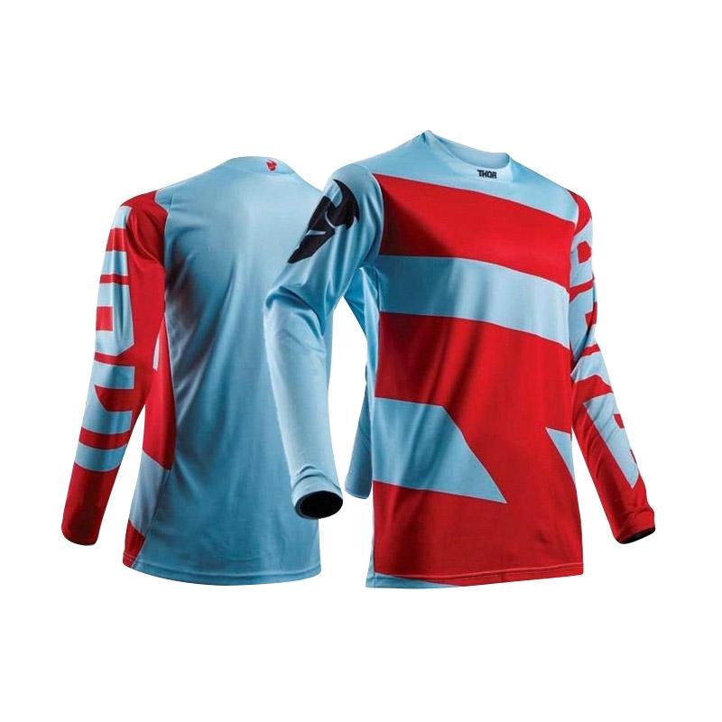 Jual Raja Motor Model Thor Kaos Motocross Dewasa - Biru Merah - 4xl Di ...