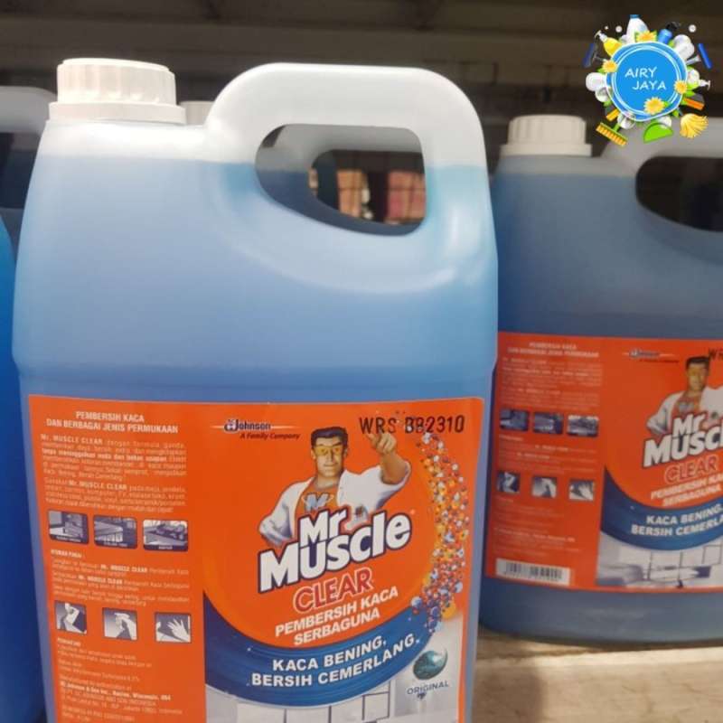 Jual Mr Muscle Clear Pembersih Kaca 4l Drigen Di Seller Airy Jaya ...