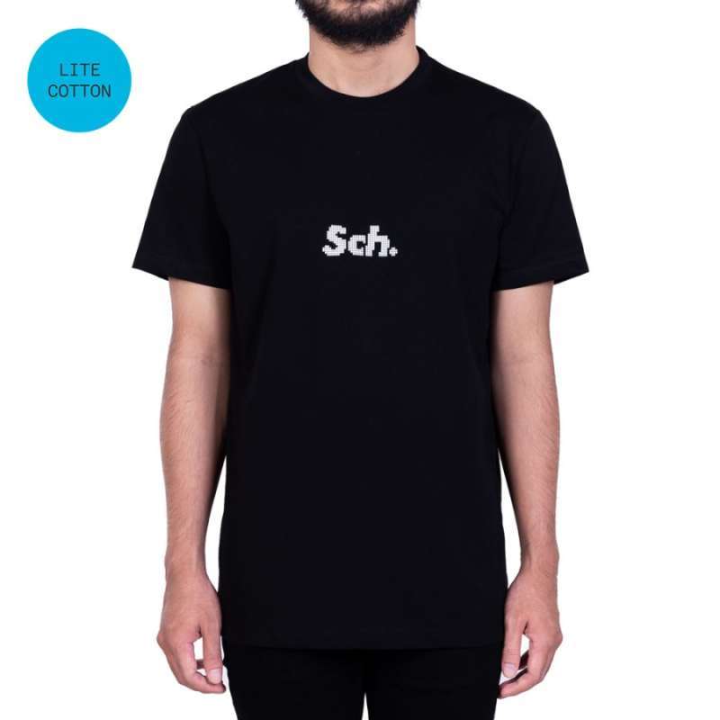 Jual Sch Tshirt Splinter Ss Black di Seller SCH Official Store ...
