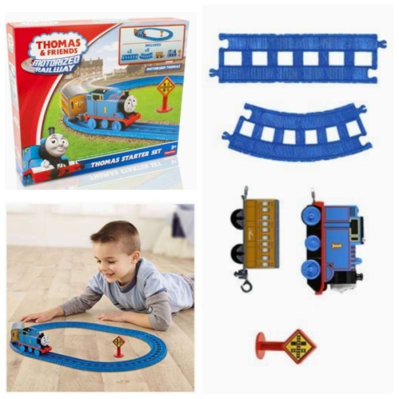 Promo Diecast Thomas & Friends Motorized Railway Thomas Starter Set ...