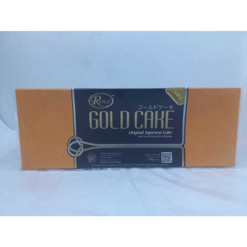 Jual Rious Gold Cake Original Japanese Cake 190 Gr Di Seller Haz Fruits ...