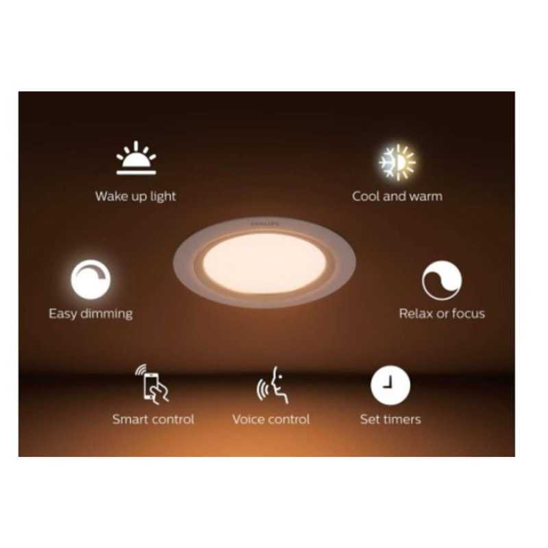 Jual Philips 51107 Hue Garnea Downlight 7w D125 Di Seller Ourshopnow ...