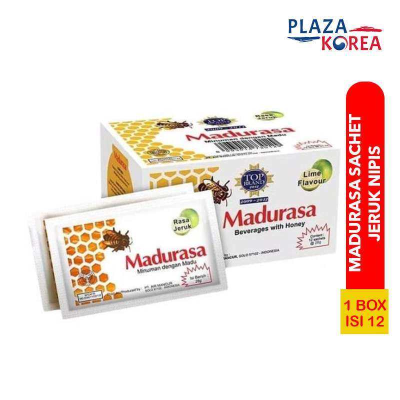 Jual MADURASA SACHET (BOX ISI 12 SACHET) JERUK NIPIS - MINUMAN MADU MURNI di Seller Plaza Korea ...