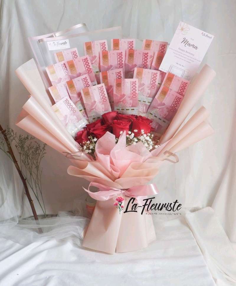 Jual Buket Bunga Uang Di Seller La Fleuriste - Kamal Muara, Kota ...