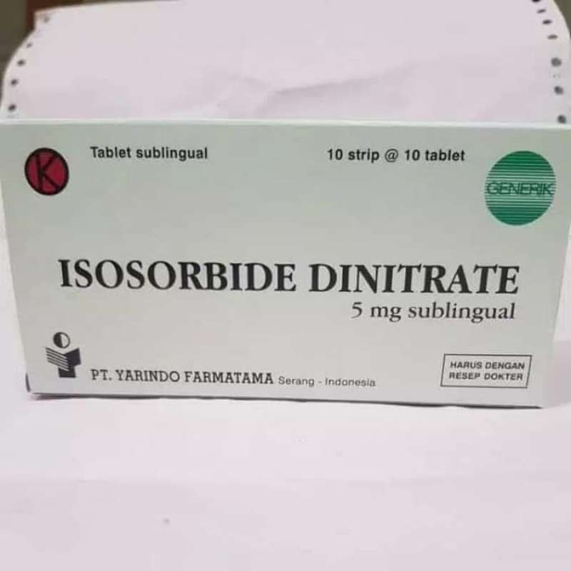 Jual original Isosorbide Dinitrate Isdn Per Box Isi 100 di Seller Ariel ...