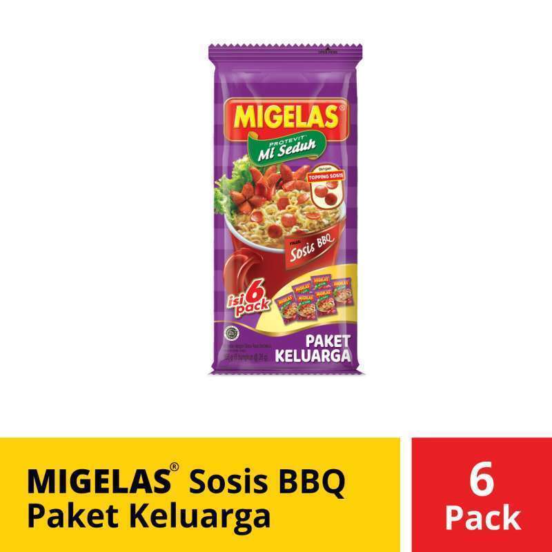 Jual Migelas Sosis BBQ Paket Keluarga 6 Sachets di Seller Sumarno mart ...