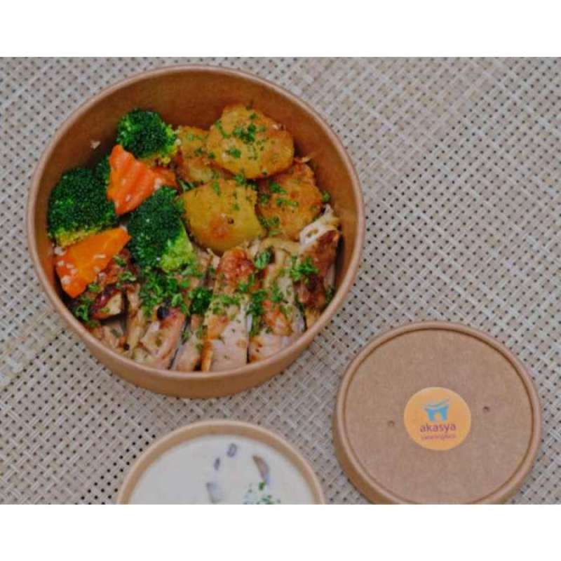 Jual Chicken Mushroom Flambee With Potato Di Seller Akasya Catering ...