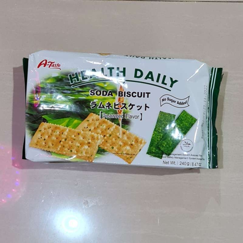 Jual Biskuit Kentang A Taste Potato Cracker Biscuit Seaweed Flavor 238 ...
